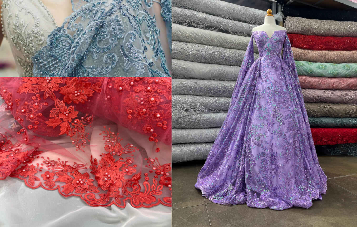 Visit Our Showroom and Explore Our Latest Lace Collections for Bridal ...